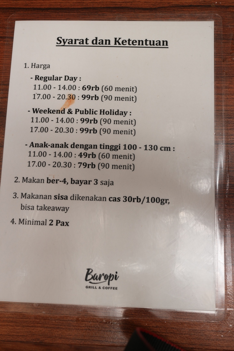 Baropi Grill and Coffee Palembang | Life is Beatiful